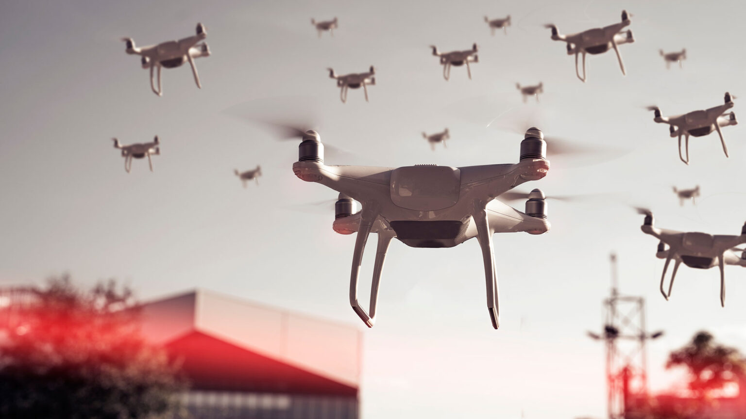 Drone swarms must respond fast in case of natural disasters and ...
